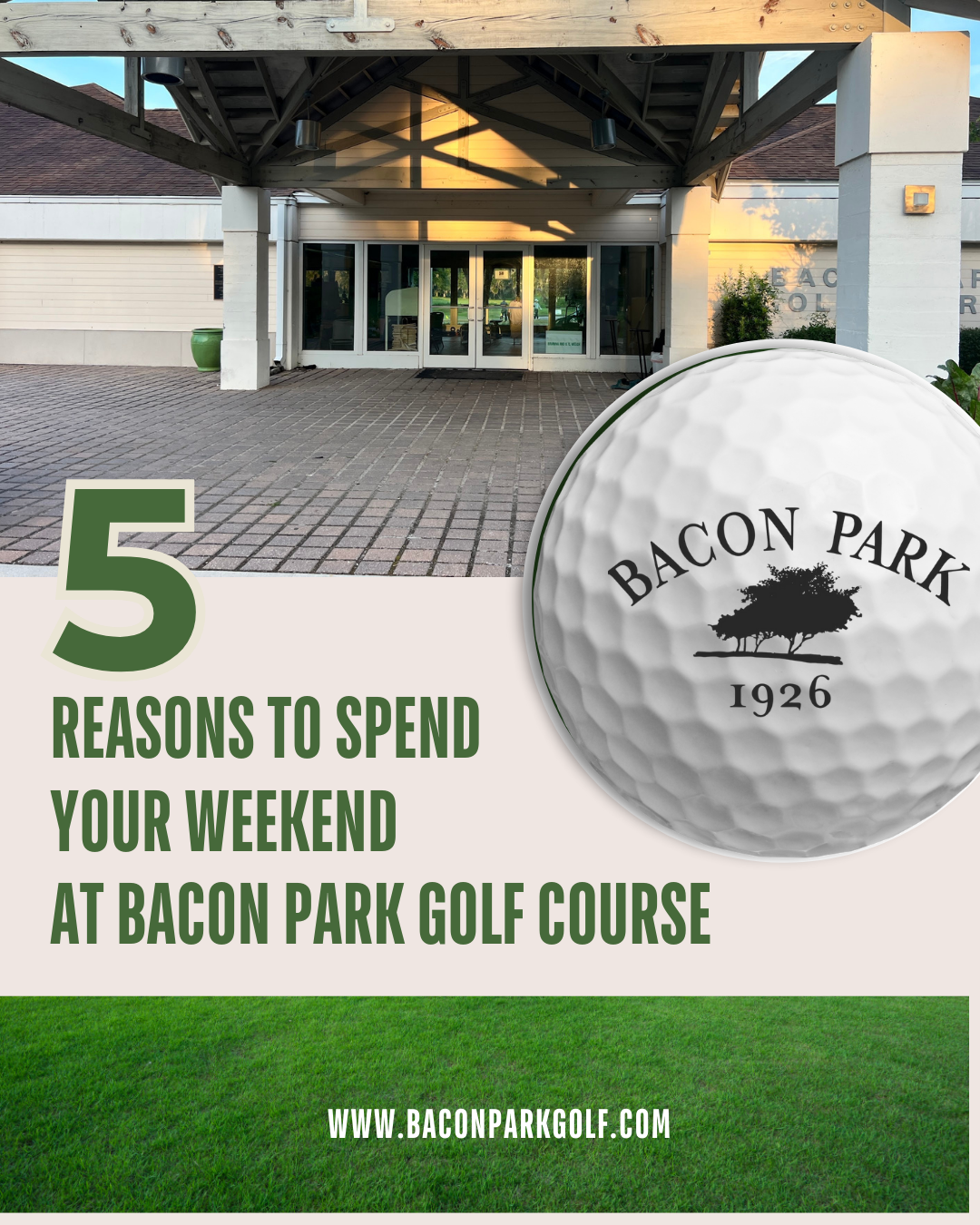 5 Reasons to Spend Your Weekend at Bacon Park Golf Course - Bacon Park ...